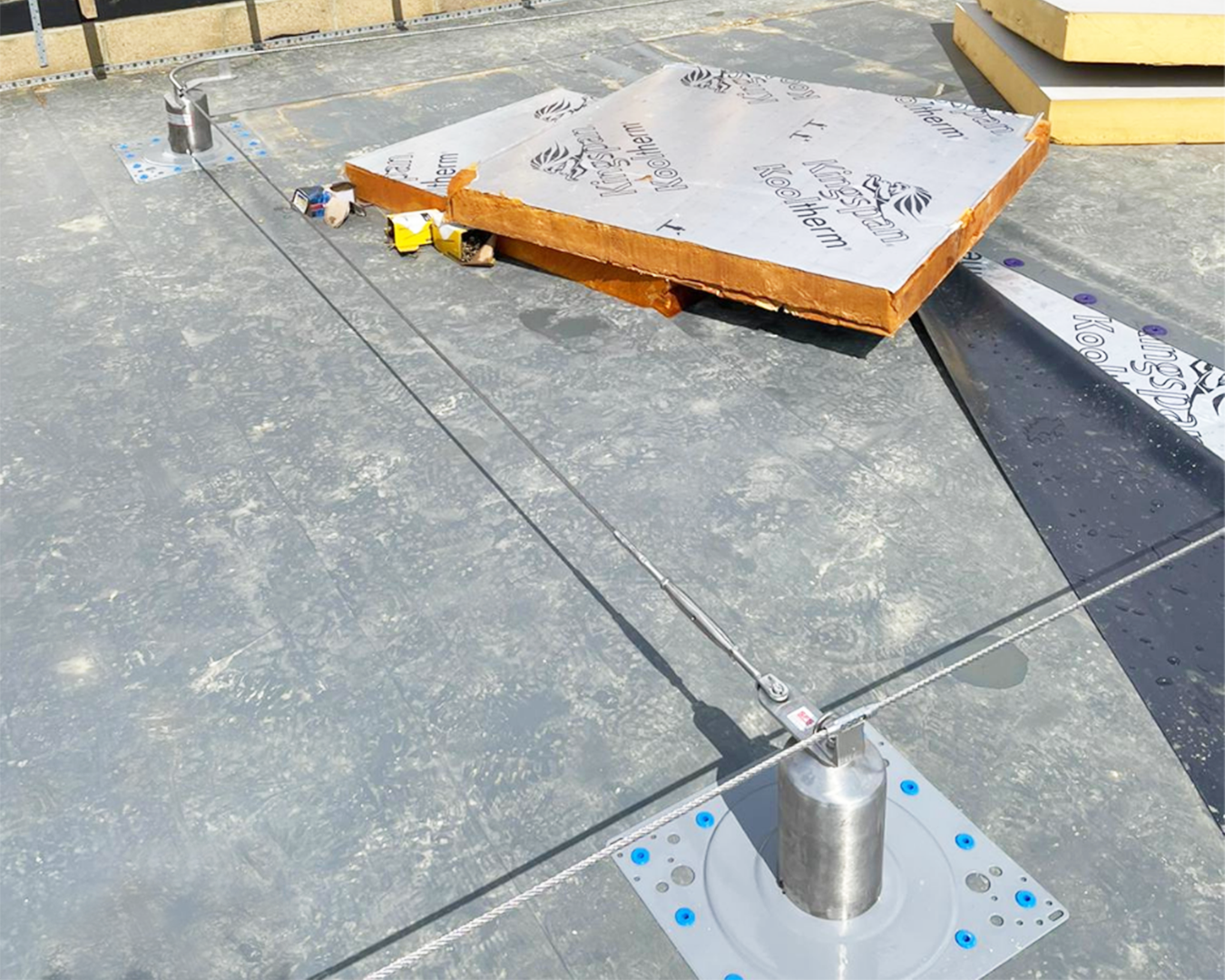Horizontal Safety Line Systems | Roof Safety Lifeline Systems